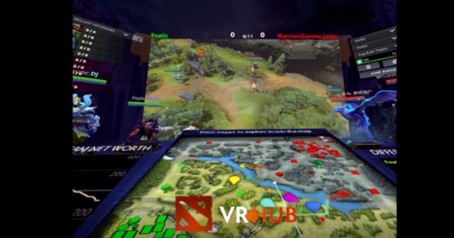 VR電競！Valve推出「Dota VR Hub」虛擬實境看2016世界大賽 | 4Gamers