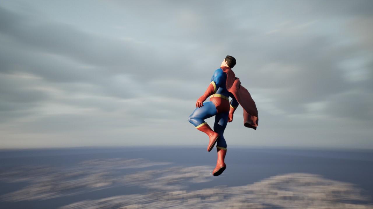 免費自製超人飛行遊戲遭人盜用變成《英雄之城超人版》在Steam上架收費 | 4Gamers