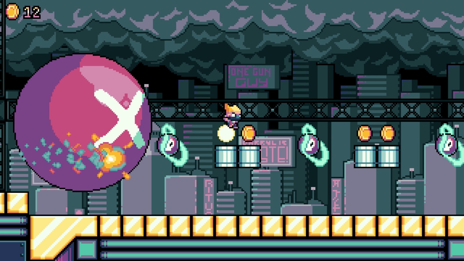 Steam限免：《One Gun Guy》復古像素動作小品限時免費 | 4Gamers