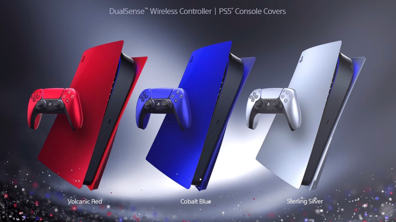 PS5新色系列紅藍白10月預購開放，地球元素概念注入 | 4Gamers