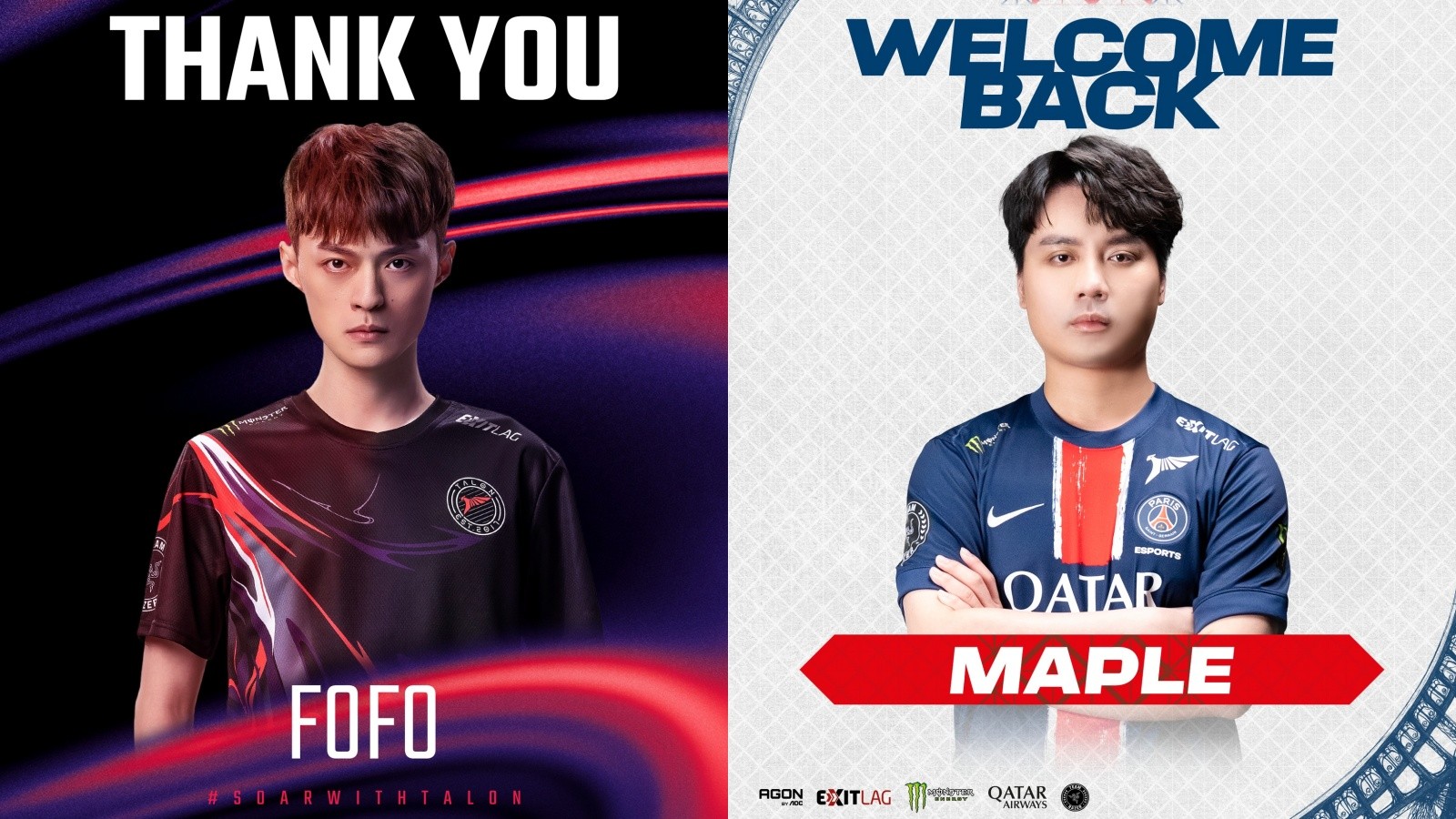 《英雄聯盟》PSG TALON重磅回歸，Maple重返職業賽場、FoFo離隊 | 4Gamers