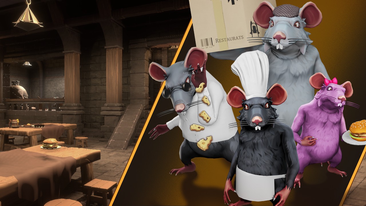 料理鼠王餐飲經營《Restaurats》登Steam，4人合作美味征服異界客 | 4Gamers