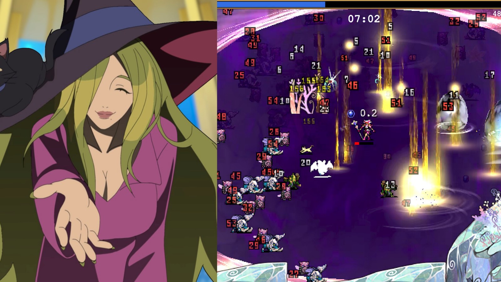 Steam《吸血鬼倖存者×復活邪神》聯動DLC免費釋出，12名新角色+翡翠之波世界新關卡登場 | 4Gamers