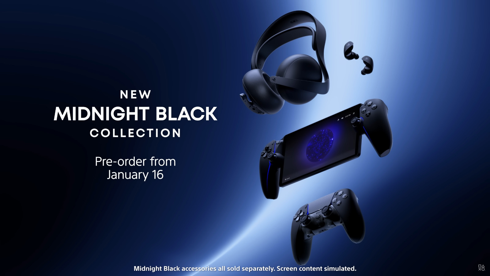 SIE公開「午夜黑」 PlayStation Portal、DualSense Edge等一系列PS5周邊 | 4Gamers