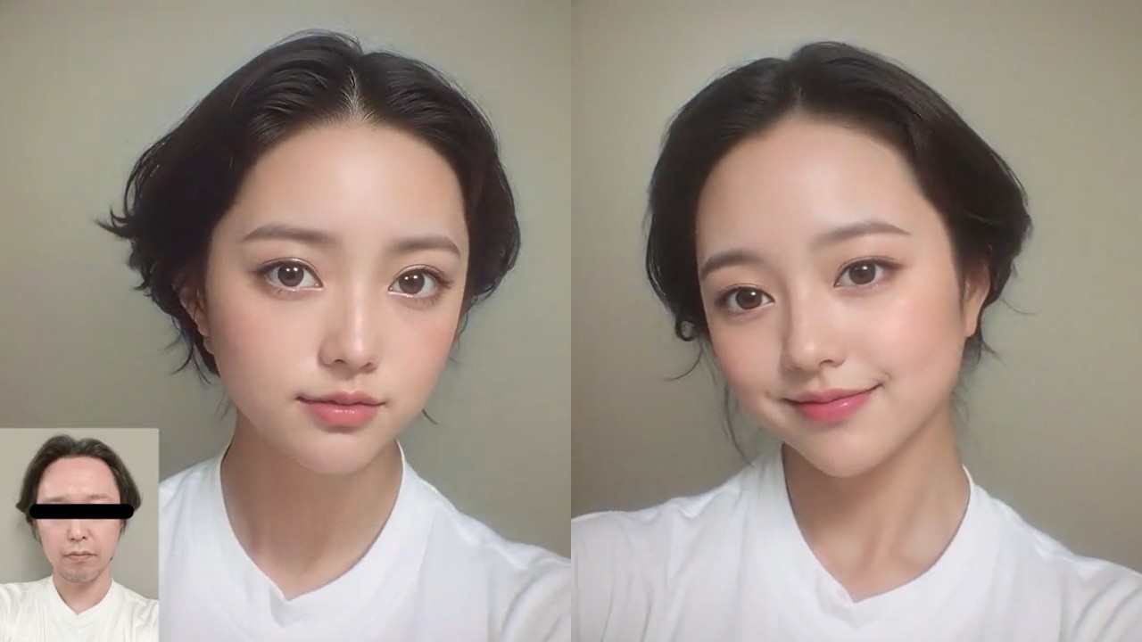 3D設計師應用「Stable Diffusion」AI動畫自拍，中年大叔變成美少女 | 4Gamers