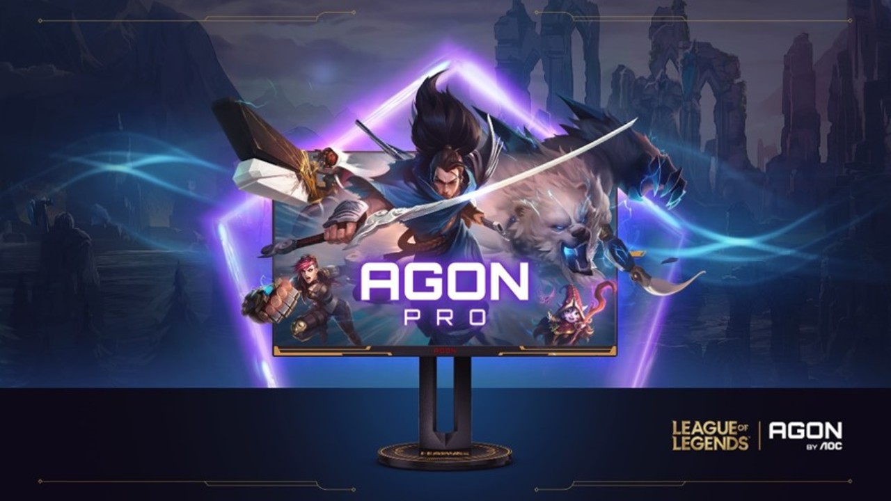 AGON by AOC X Riot Games 聯名首款官方《英雄聯盟》電競顯示器限量上市 | 4Gamers