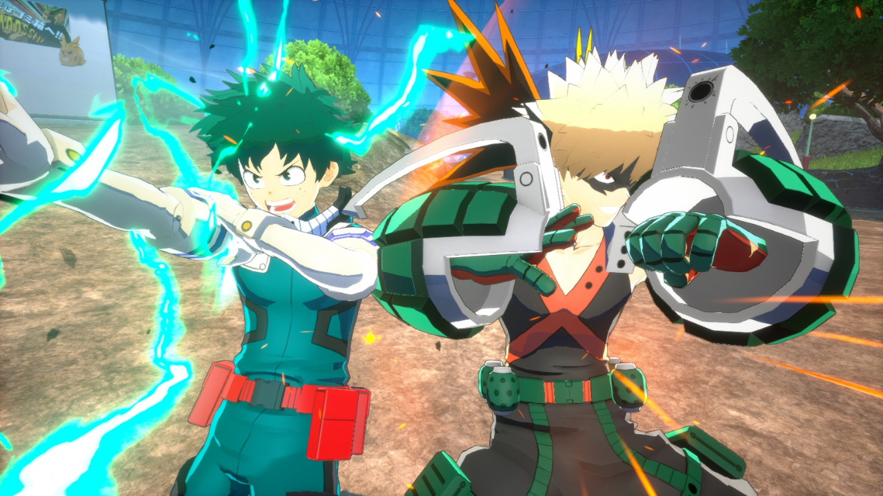The basic free battle royale game "My Hero Academia ULTRA RUMBLE ...