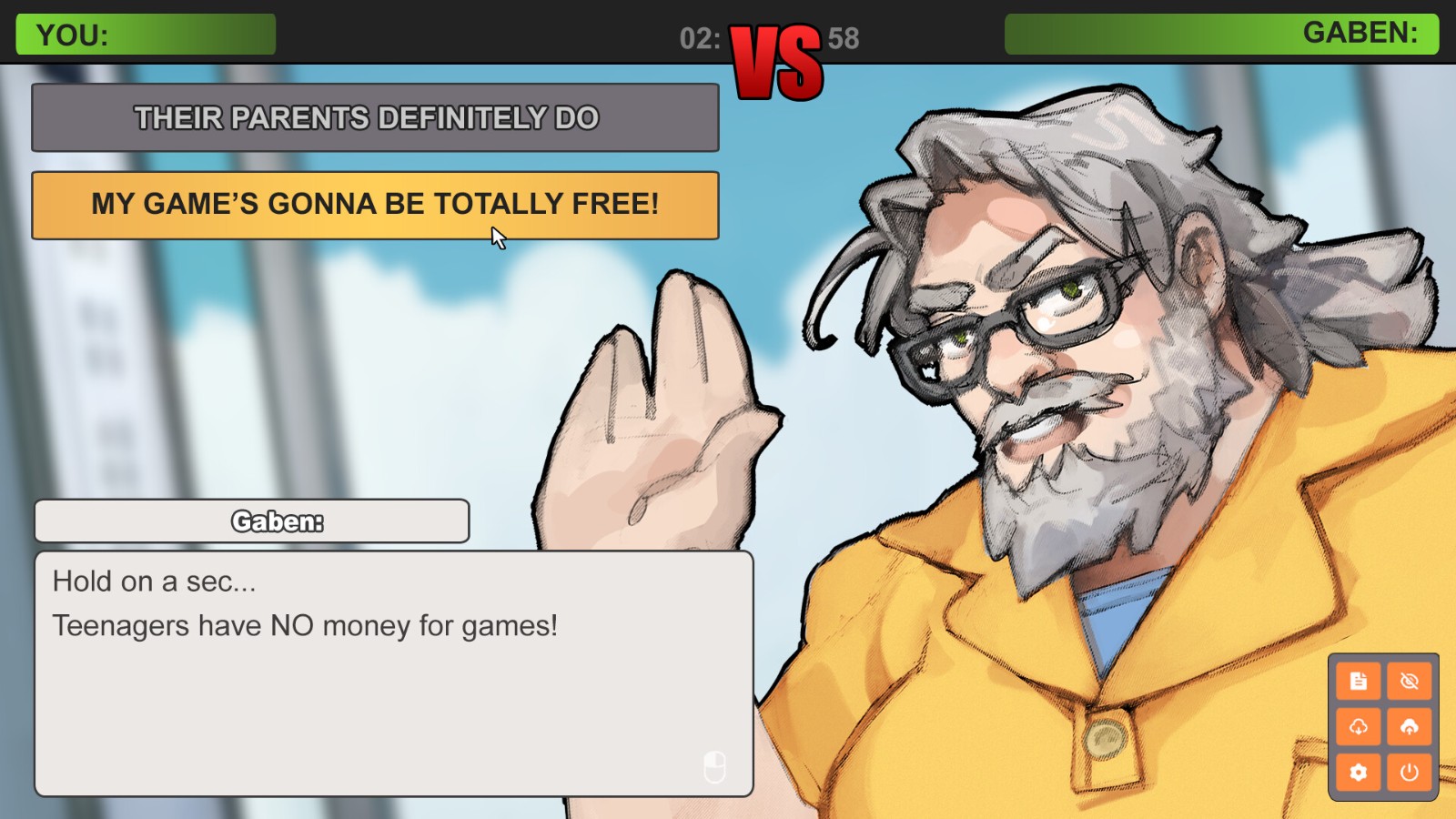 帶上鐵撬找G胖！《GABEN: 電梯推銷模擬器》多結局視覺小說Steam新品節亮相 | 4Gamers
