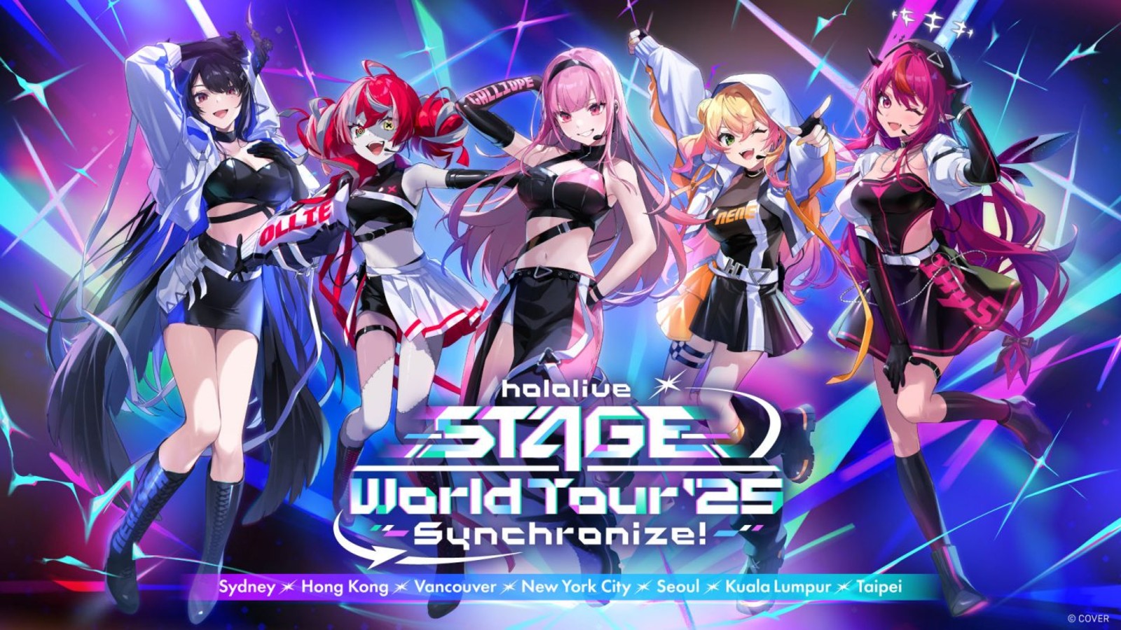 hololive STAGE第二屆世巡2025台北、首爾壓軸，原創主題曲與周邊亮相 | 4Gamers