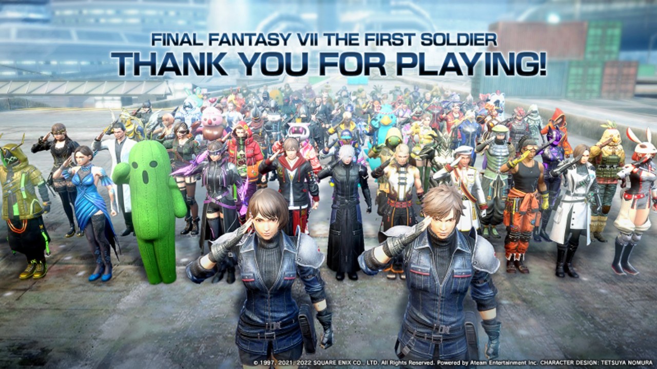 Final Fantasy VII: The First Soldier ได้ปิดตัวลงอย่างเป็นทางการแล้ว | 4Gamers Thailand