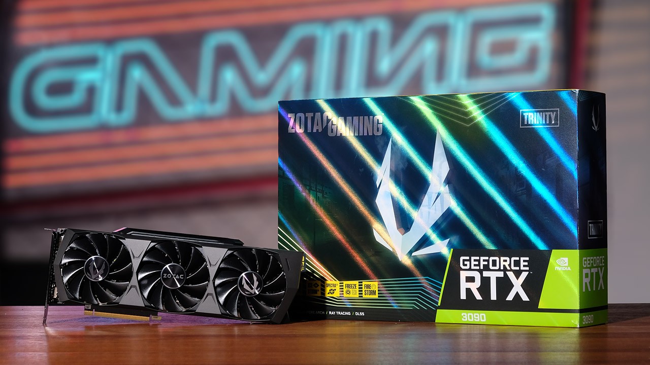 ZOTAC GAMING GeForce RTX 3090 Trinity 24GB 動手玩 | 4Gamers
