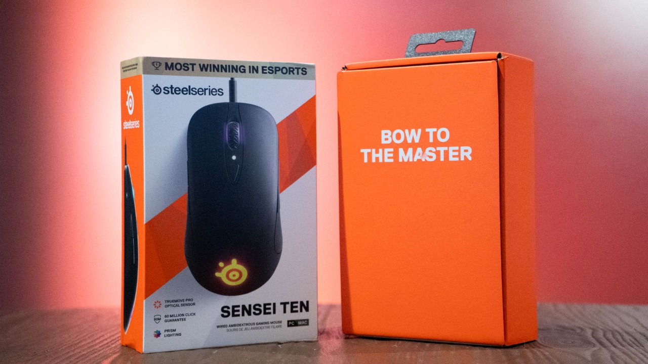 SteelSeries SENSEI TEN滑鼠開箱，回歸初心經典十年復刻 | 4Gamers