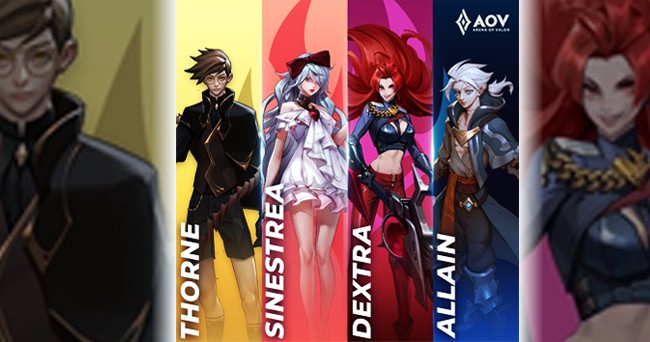 RoV อัปเดตข่าวสารฮีโร่ใหม่อีก 3ตัว ที่จ่อจะเข้าถัดจาก Allain ขอบอกเลย ...