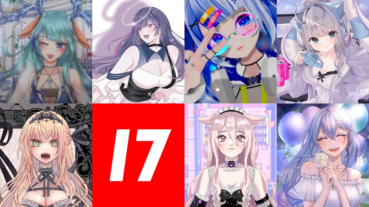 17LIVE帶來7位台日VTuber，療癒系、大姊姊、卡哇依一次全包 | 4Gamers