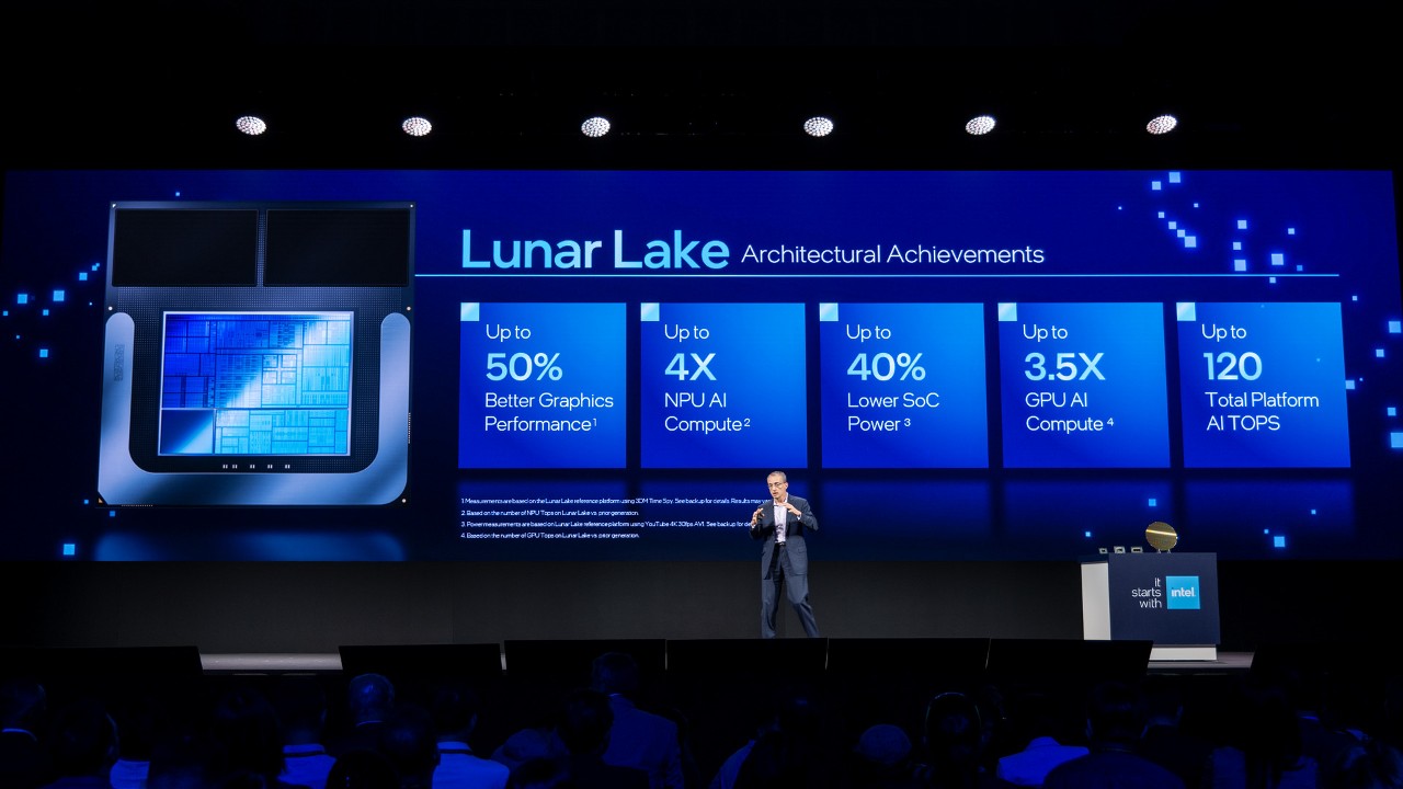 Intel Lunar Lake筆電處理器IPC性能提升14%，功耗最多降低40% | 4Gamers