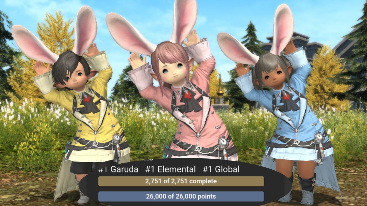 《FF14》全球第一人，玩家肝十年拿2751個成就 | 4Gamers