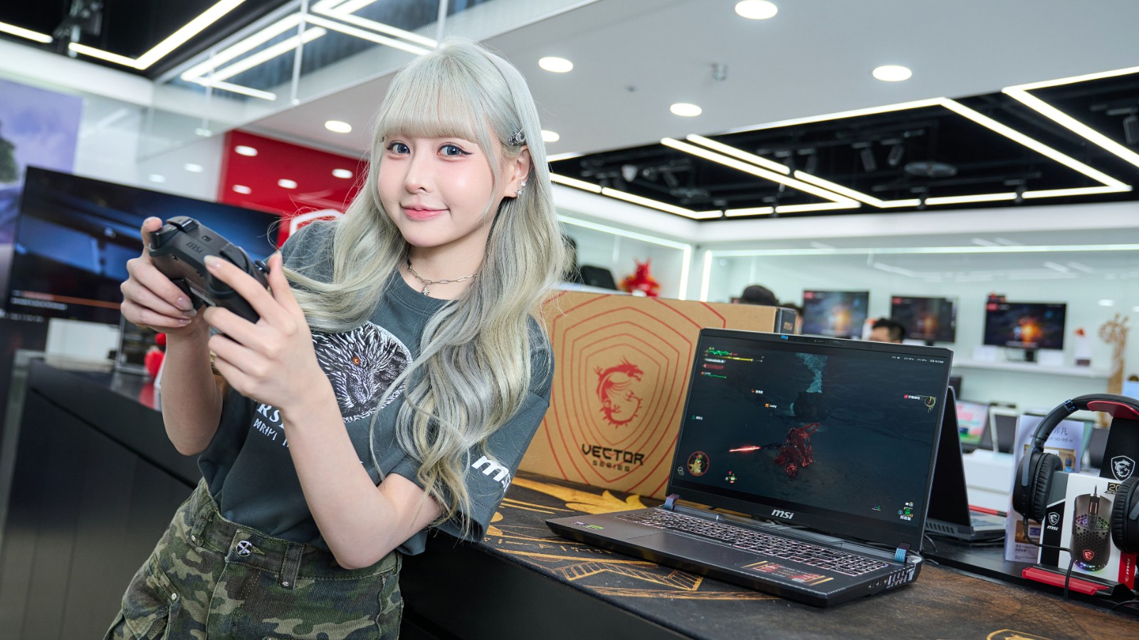 MSI舉辦GeForce RTX 50系列筆電體驗會，人氣實況主依渟與玩家一同體驗全新世代筆電制霸效能 ️ | 4Gamers