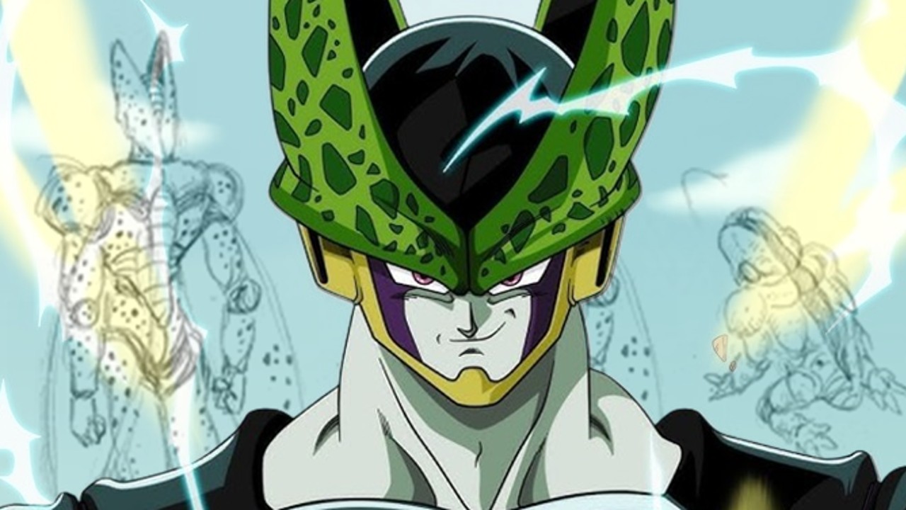 ก่อนที่ Perfect Cell จะออกมาหน้าหล่อแบบนี้เกือบโดนออกแบบให้ขี้เหร่มา ...