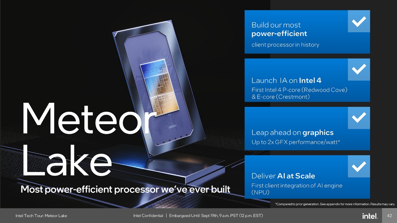 Intel Meteor Lake架構解析：串接多種製程晶片塊、歷來效率最高的筆電處理器 | 4Gamers