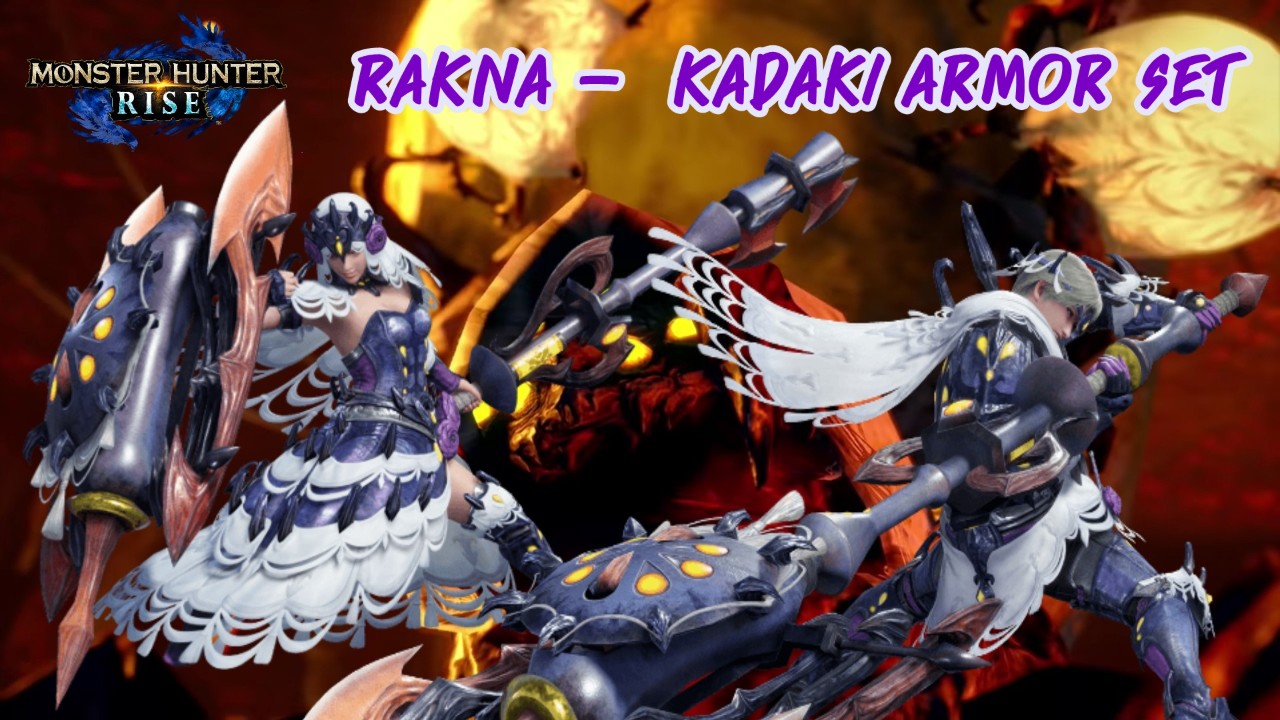 Monster Hunter Rise เผยภาพชุดเกราะเซทใหม่ Rakna-Kadaki พร้อมรายละเอียด ...