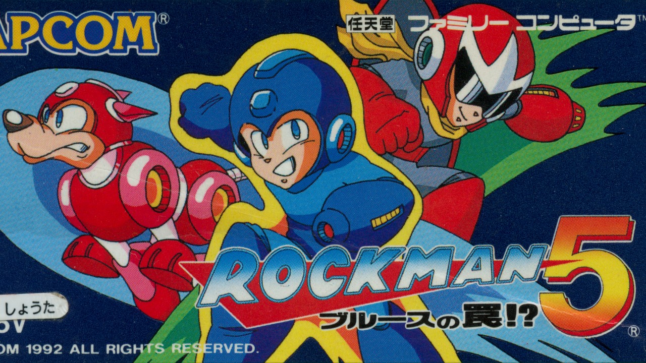 Opening up a 30-year-old gaming archive, Rockman, 5 games that a lot of people still remember.