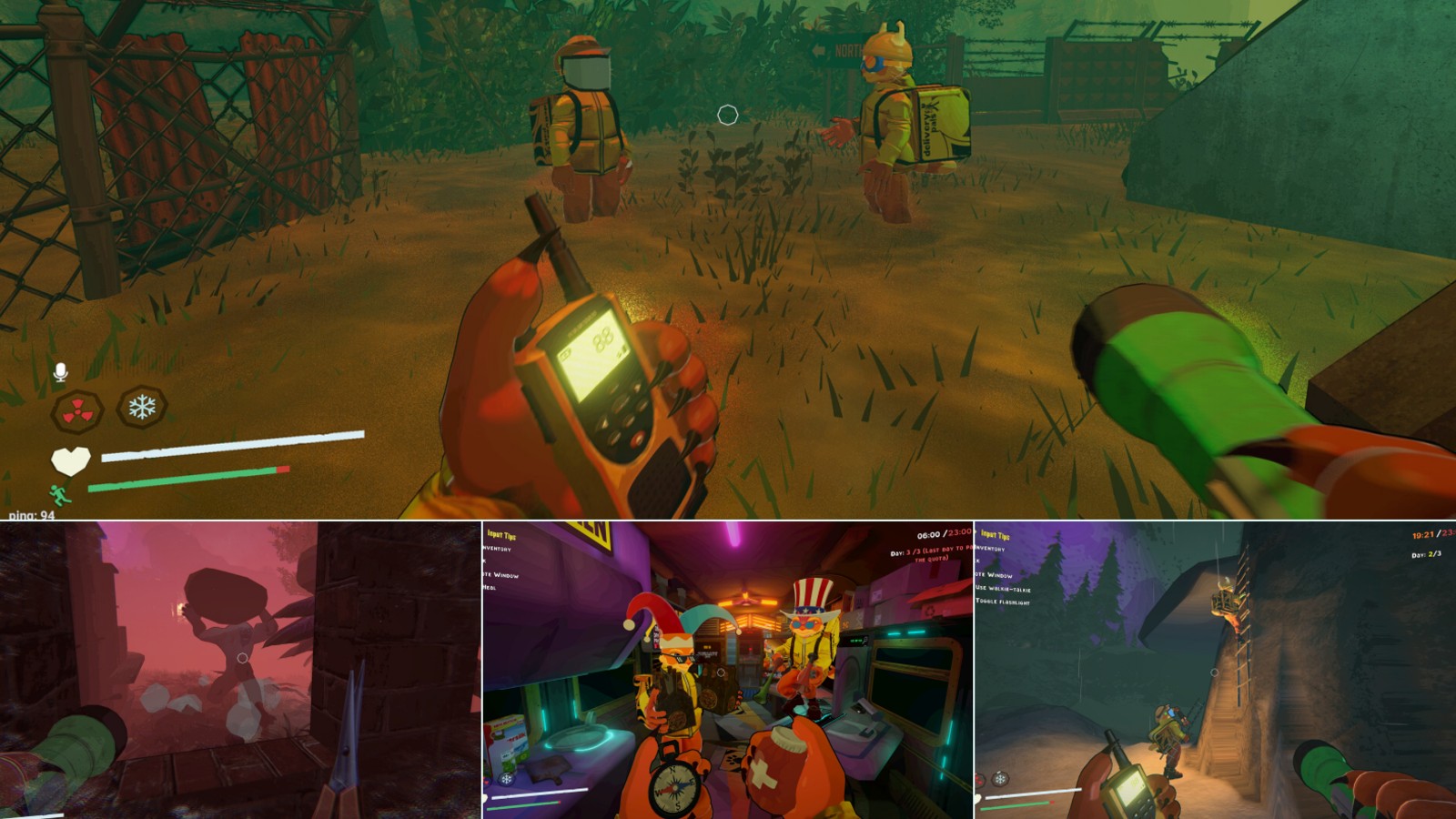 Steam絕命外送模擬《Delivery Pals》支援7人跑單，享受朋友送餐被怪物追殺的尖叫聲 | 4Gamers