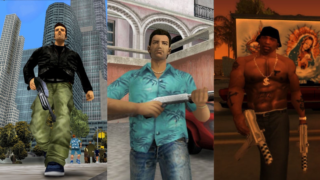 หลุดโลโก้เกม GTA 3, San Andreas และ Vice City ฉบับ remastered ซึ่งคาด ...