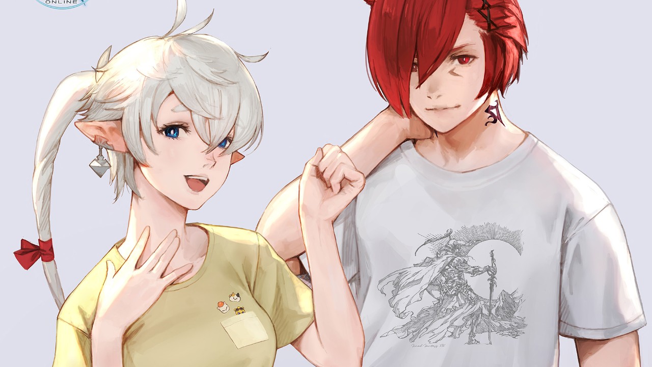 UNIQLO推新款《Final Fantasy》聯名UT，《FF14》、《FF16》、《FF像素複刻版》今夏開賣 | 4Gamers