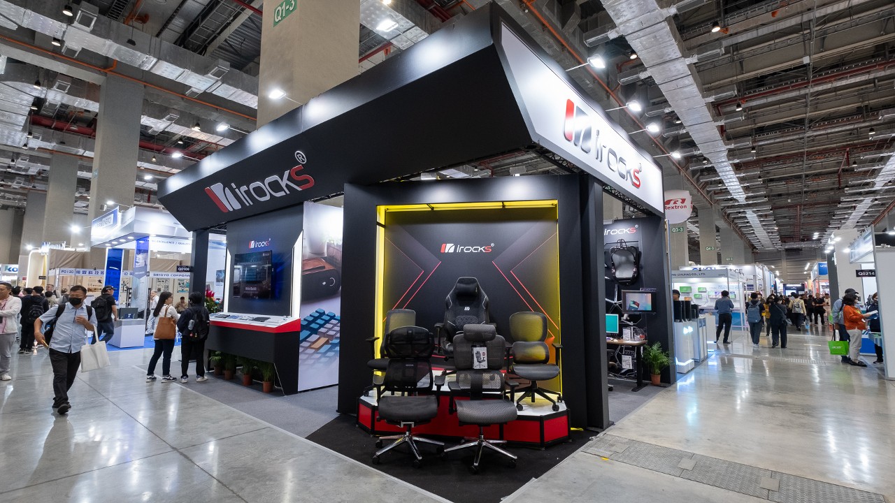 磁軸鍵盤、全新人體工學椅、8,000Hz電競滑鼠來囉！iRocks於COMPUTEX展出多樣化新品 | 4Gamers