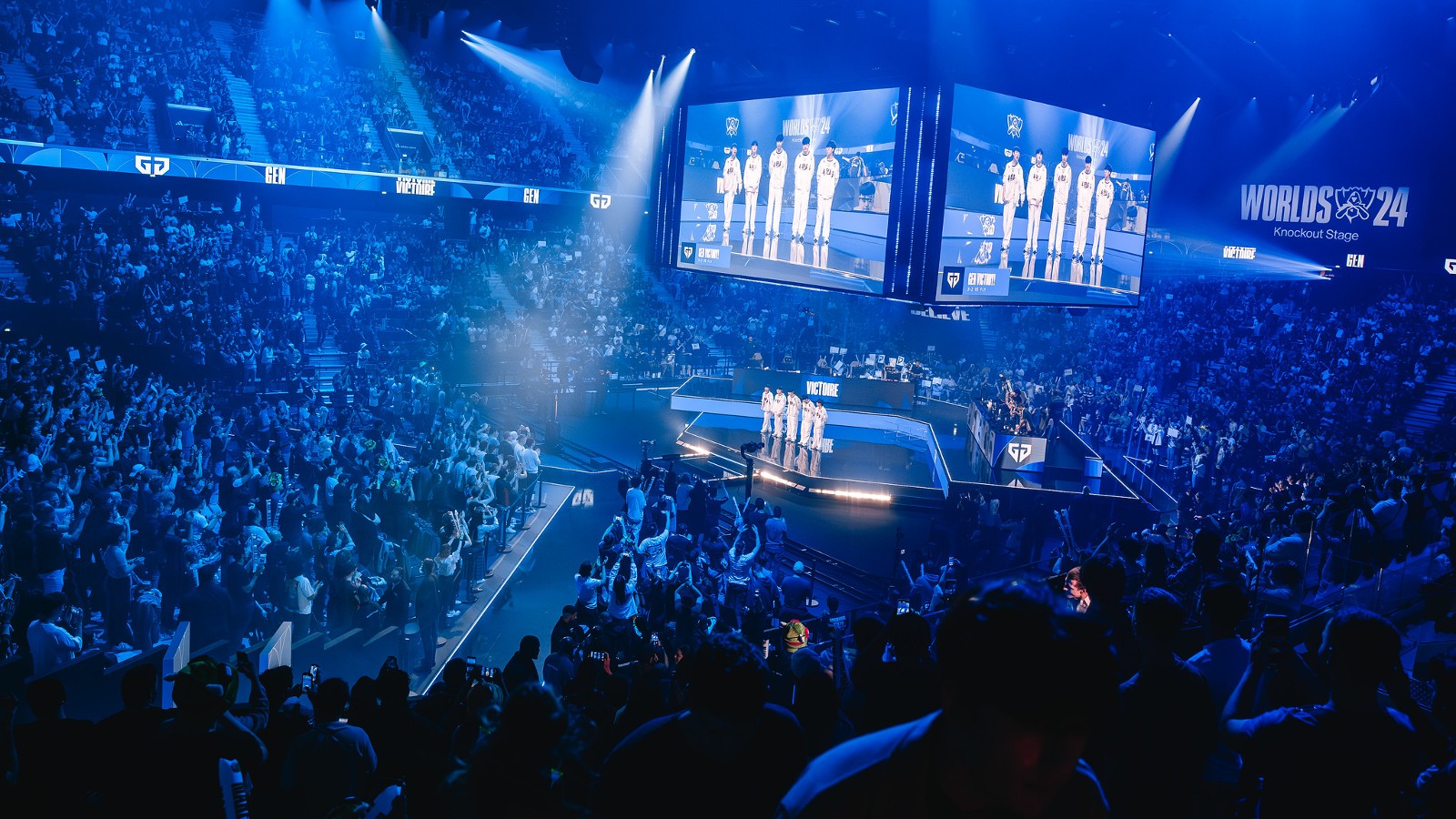 《英雄聯盟》Gen.G五局打滿險勝FLY晉級，世界大賽四強將上演LPL、LCK內戰 | 4Gamers