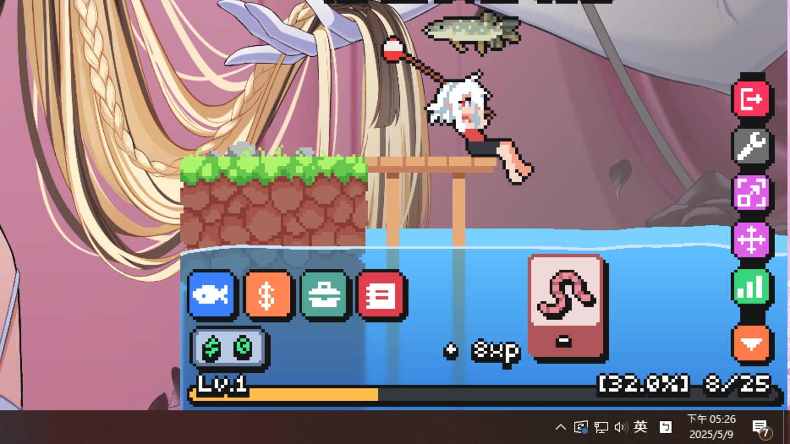 Steam桌面角落垂釣《Cornerpond》壓倒性好評，66元輕便放線等大魚上鉤 | 4Gamers