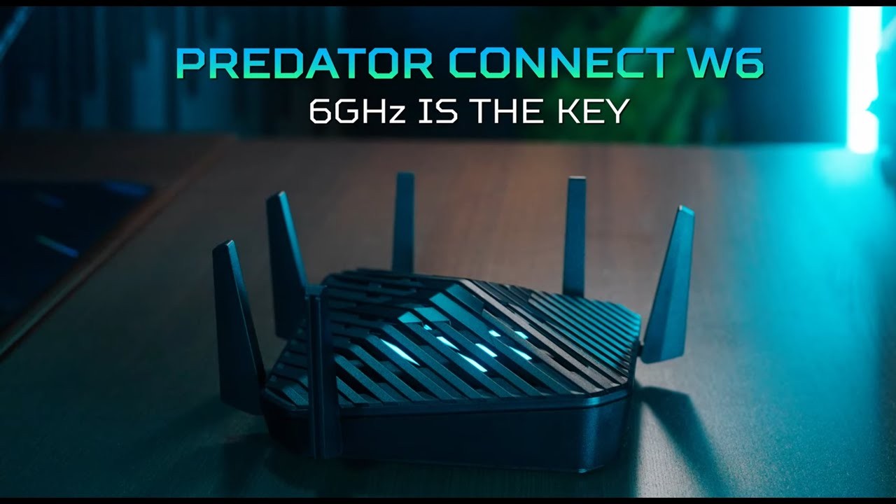 Acer推Predator Connect W6路由器，為台灣首款通過Wi-Fi 6E認證產品 | 4Gamers