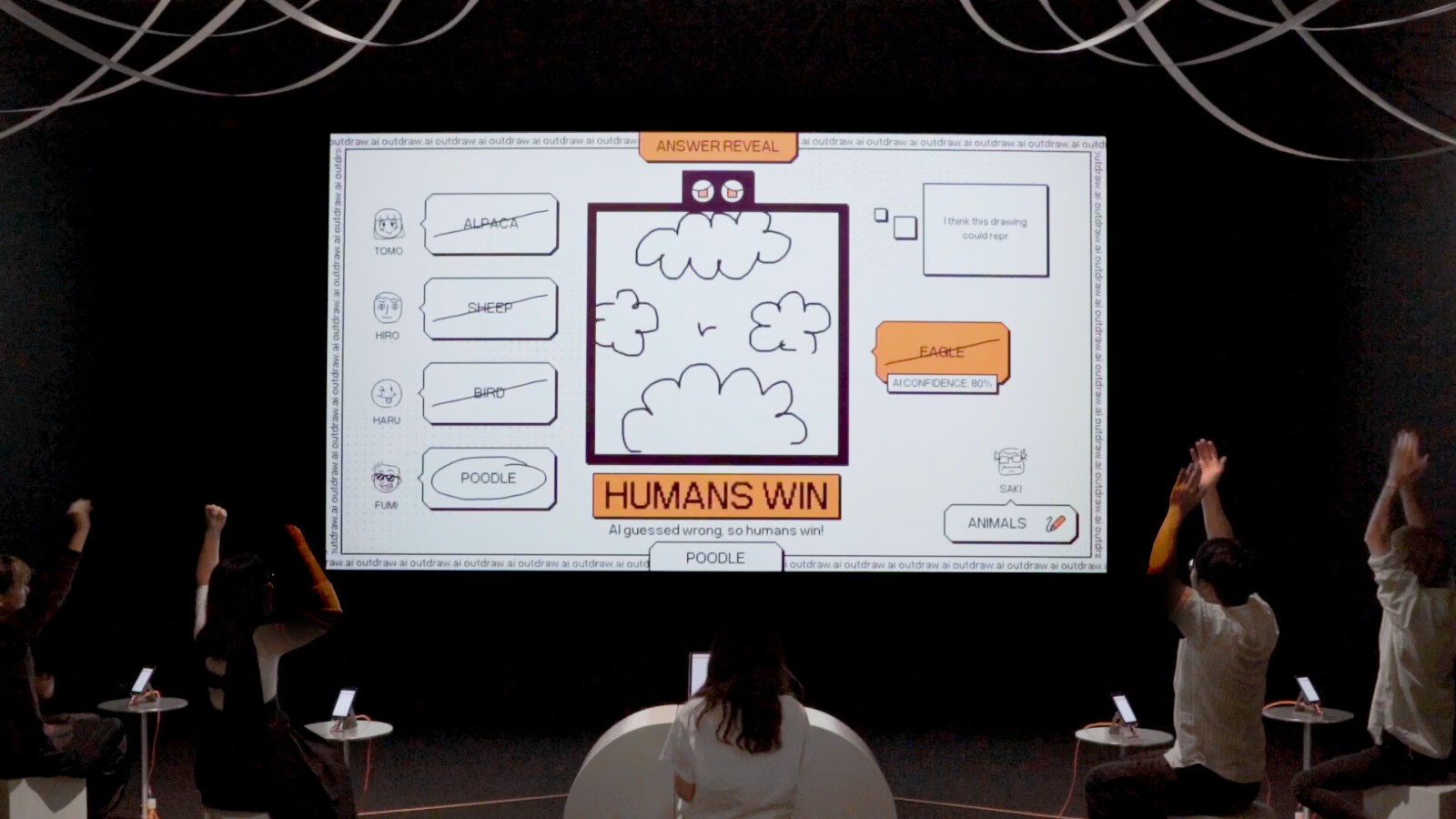 多人合作唬電腦《outdraw.AI》將登Steam，畫圖讓人類看懂AI又理解不能 | 4Gamers