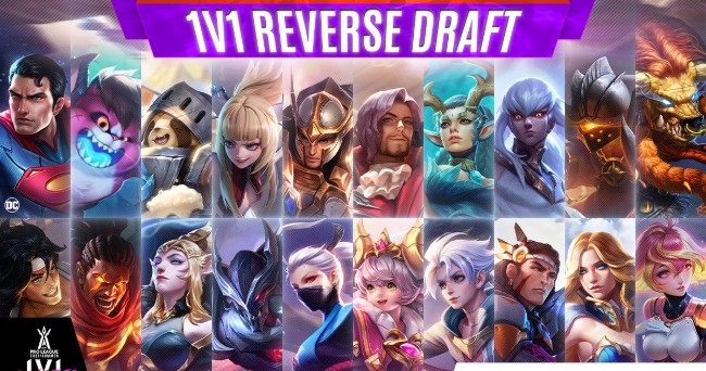 RoV 1v1 Reverse Draft ดราฟต์เพี้ยน เปลี่ยนฮีโร่ รายการแข่งขันสุดฮิต ...