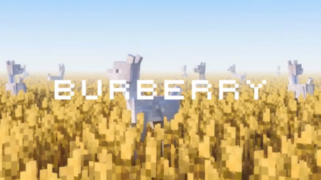Burberry預告《Minecraft》跨界合作，神秘宣傳圖亮相 | 4Gamers