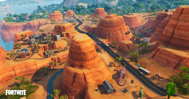 第5賽季《Fortnite》地圖追加沙漠區與卡丁車，決勝白圈將會「飄移」 | 4Gamers