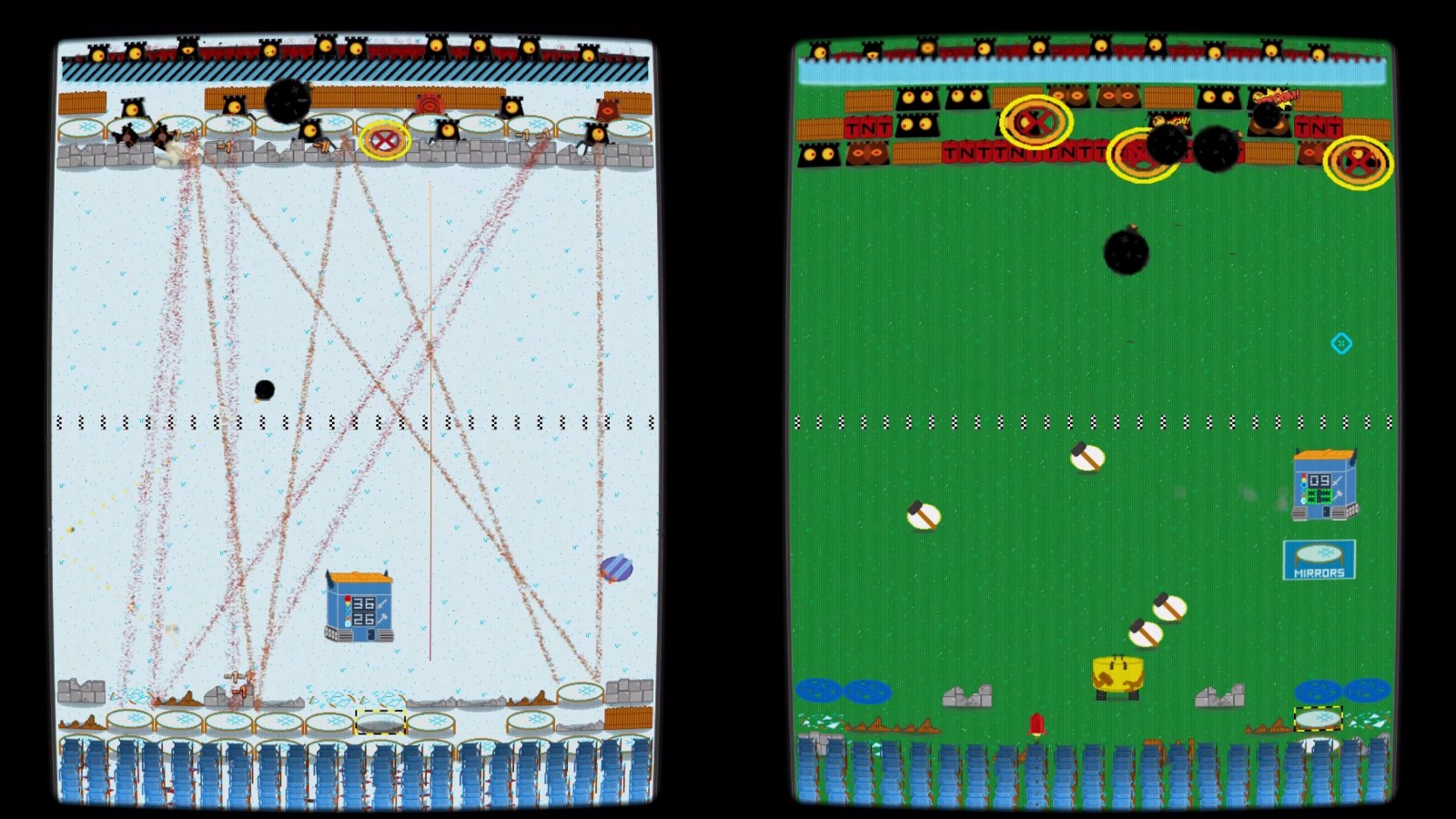 Steam《Castle Break》限時免費，俯角射擊對炸復古街機遊戲 | 4Gamers