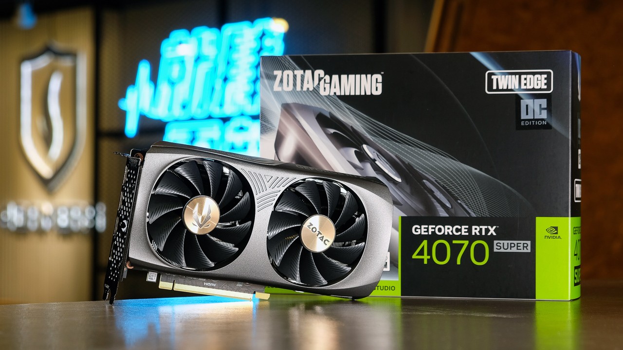 ZOTAC GAMING GeForce RTX 4070 SUPER Twin Edge OC評測 – 小主機最佳中階戰神 | 4Gamers