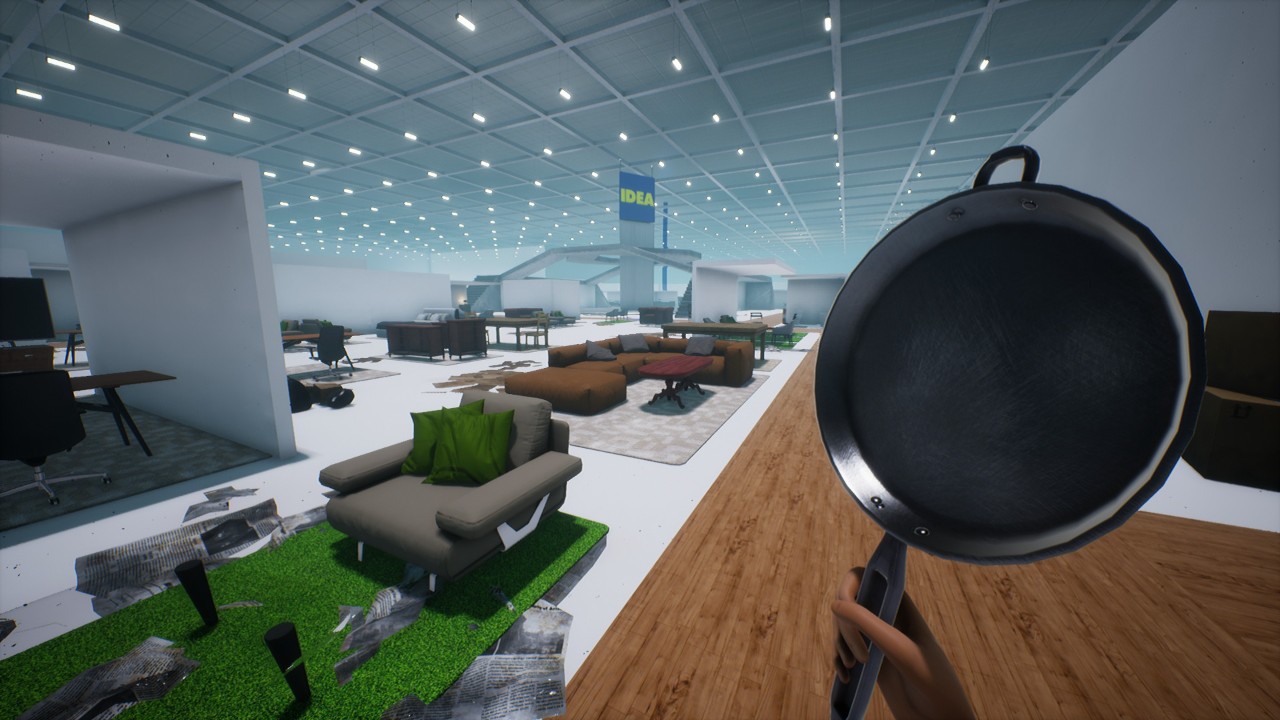 賣場大逃殺《Retail Royale》Steam預定免費上架，在不是IKEA的IDEA賣場大鬧特鬧 | 4Gamers