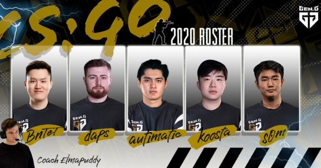 Gen.G Esports ประกาศสมาชิกจนครบทีม และพร้อมลุยศึกในช่วงปลายเดือนเดือน ...