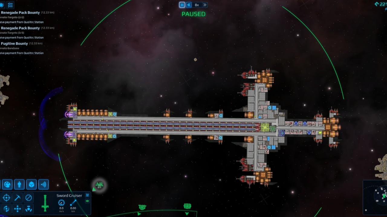 Steam精神時光屋《Cosmoteer》自建飛船新作超好評，別人的星艦真的太屌了 | 4Gamers