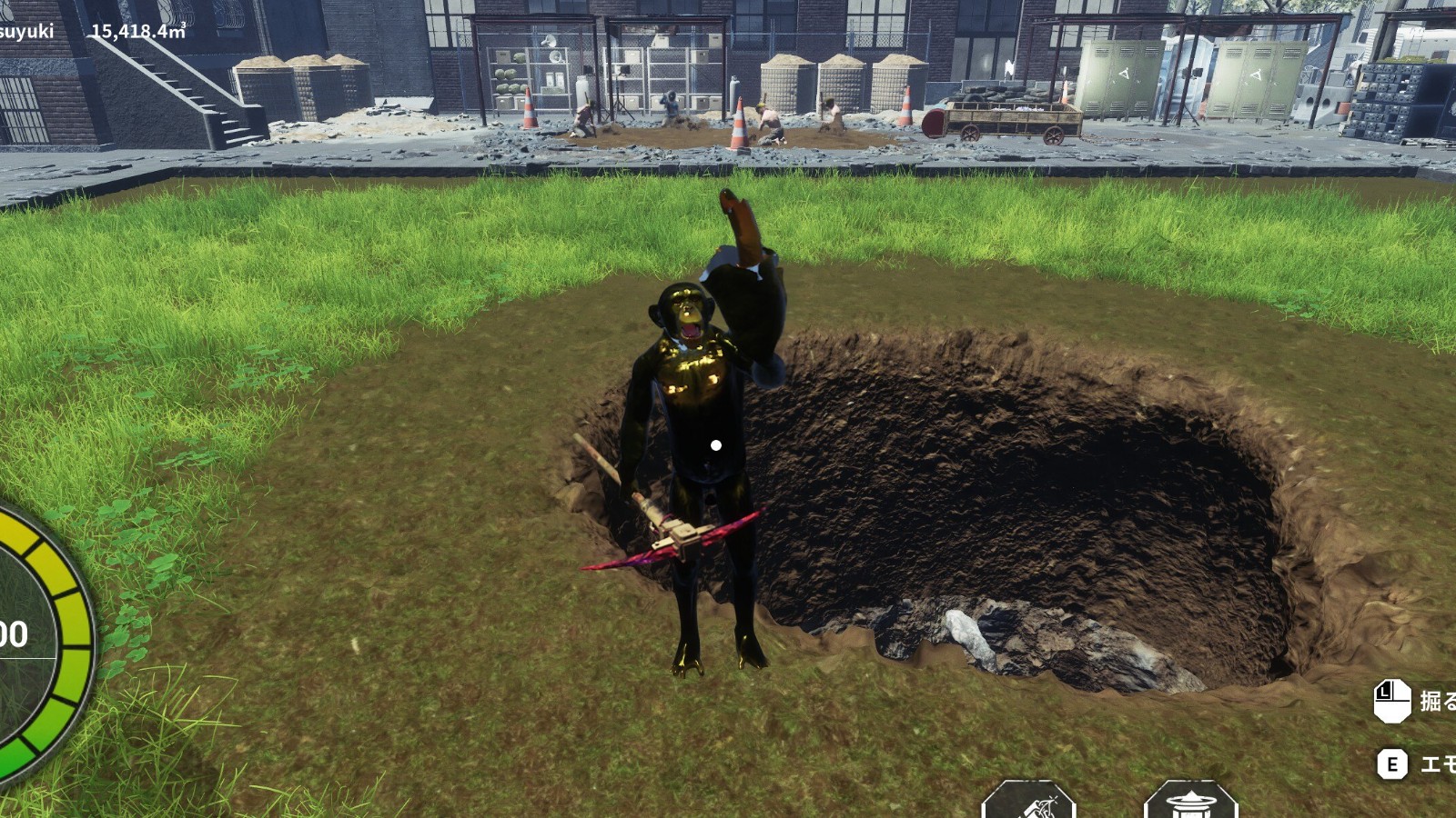 Steam多人挖坑模擬《Keep Digging》百元有找發售，若不想當人可當黑猩猩發出靈魂吶喊 | 4Gamers