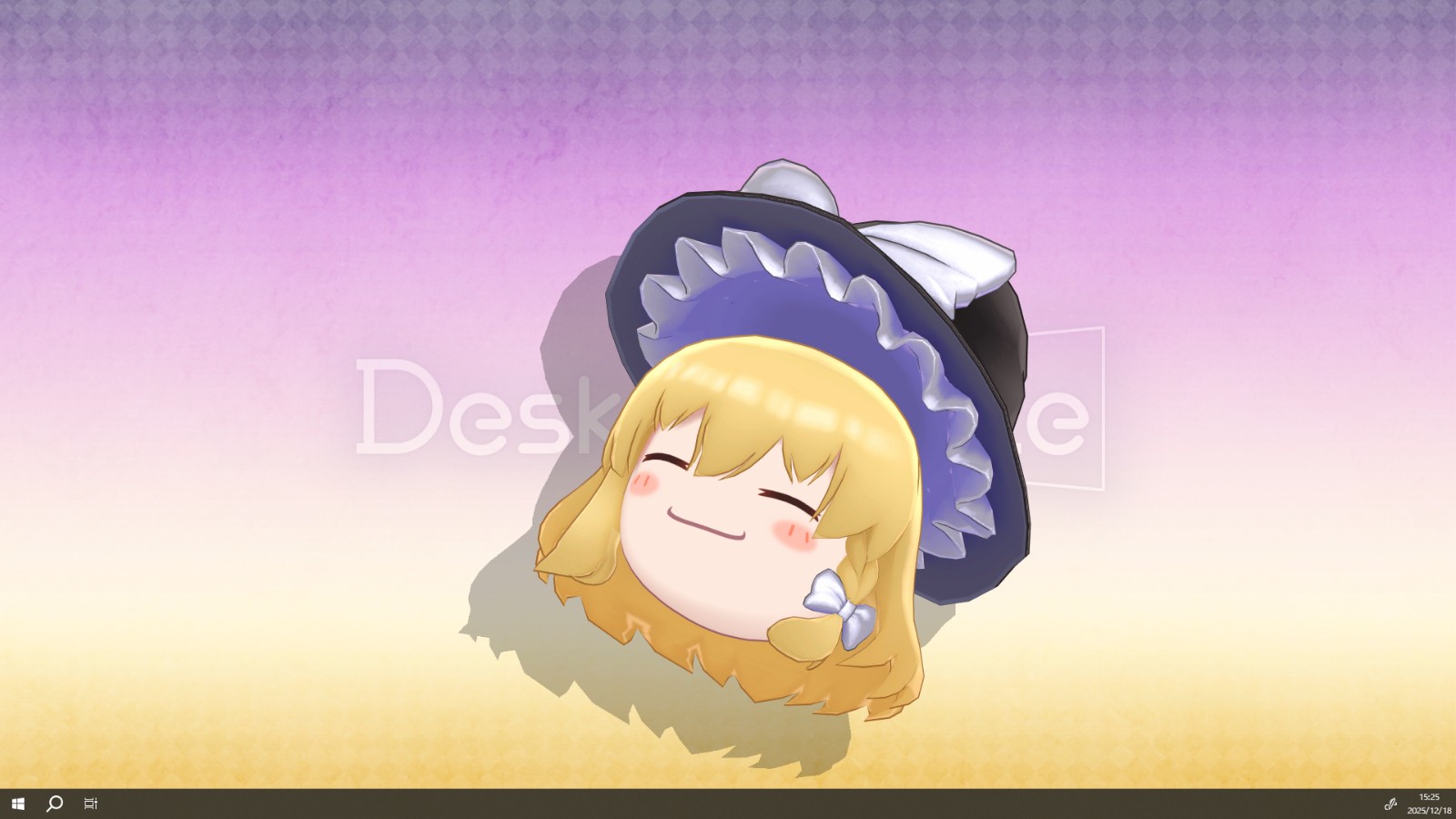 Steam桌寵《Desktop Mate》東方Project新DLC霧雨魔理沙（含油庫里）登場 | 4Gamers