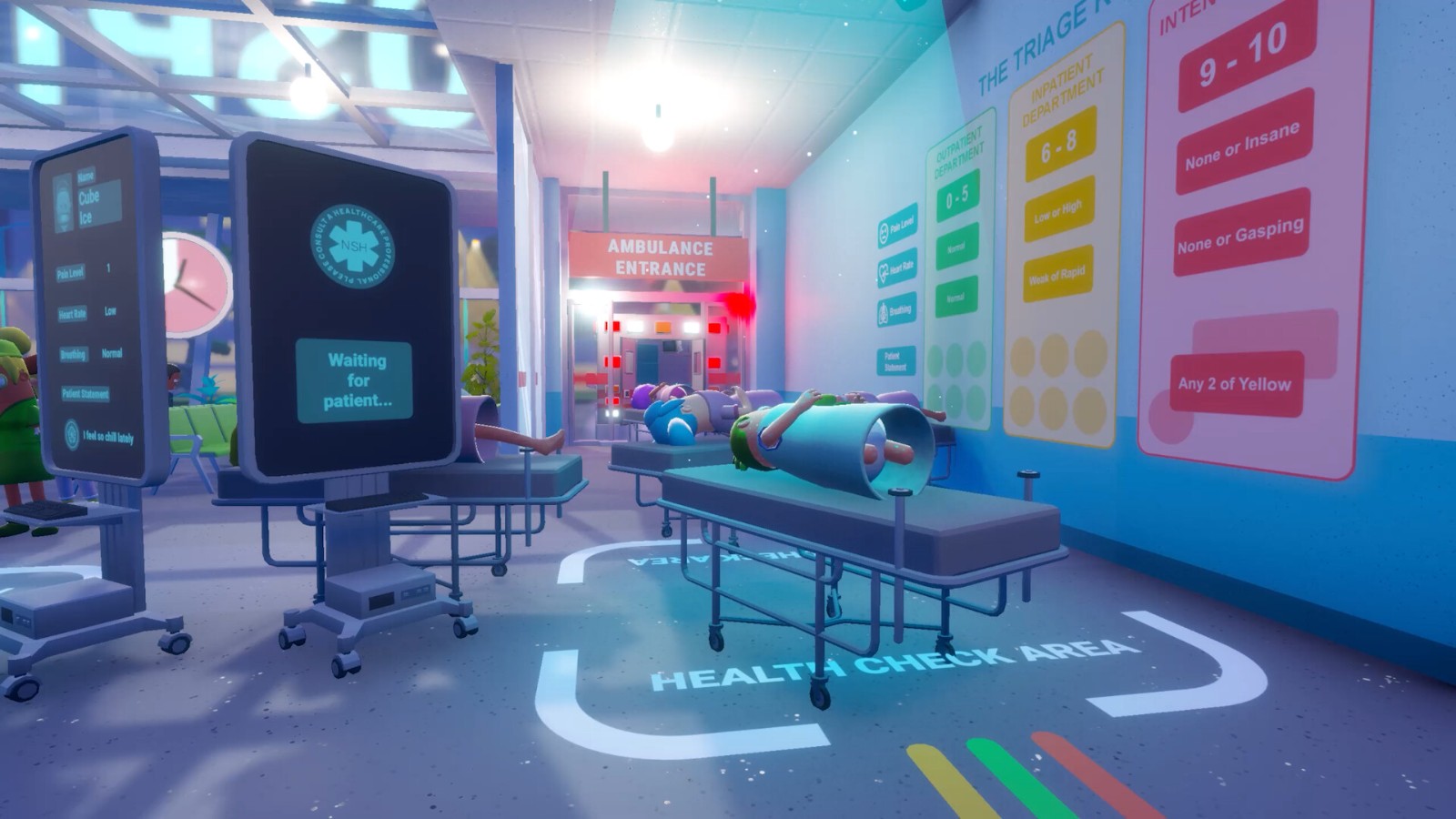 醫院版煮過頭《Night Shift Hospital》單日願望清單破萬 4人會診夜班急診室怪病 | 4Gamers